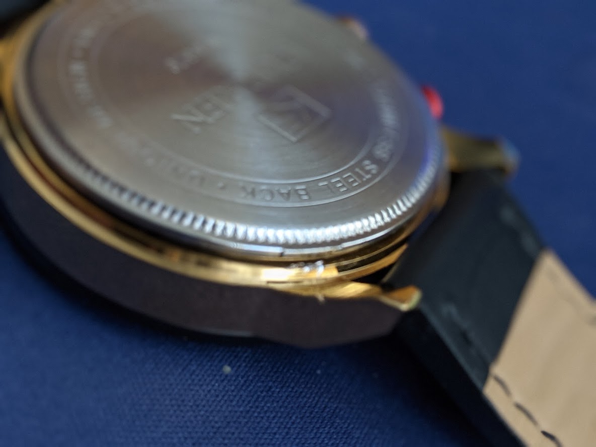 My $30 CURREN Watch: How to Open and Close the Back Cover and Replace ...