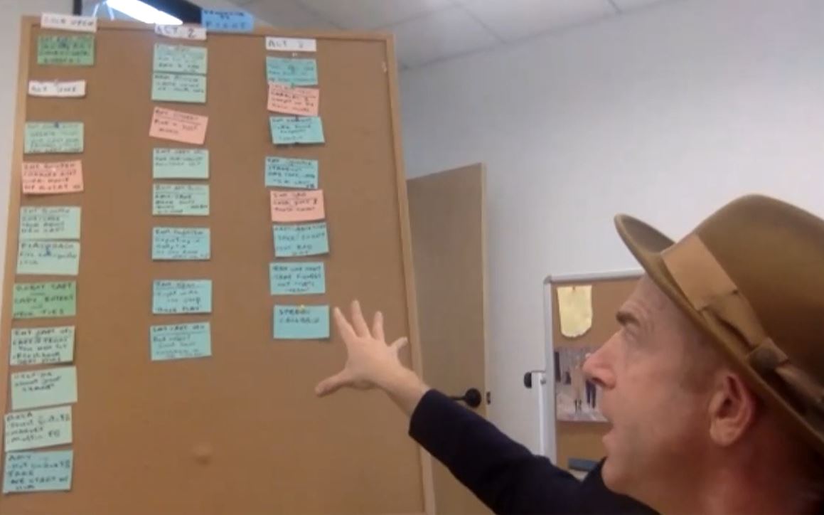 Brent Forrester’s TV Comedy Course: Cards – About Things | A Hans ...